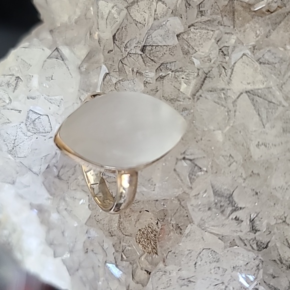 Jewelry | Sterling Silver Selenite Ring | Poshmark